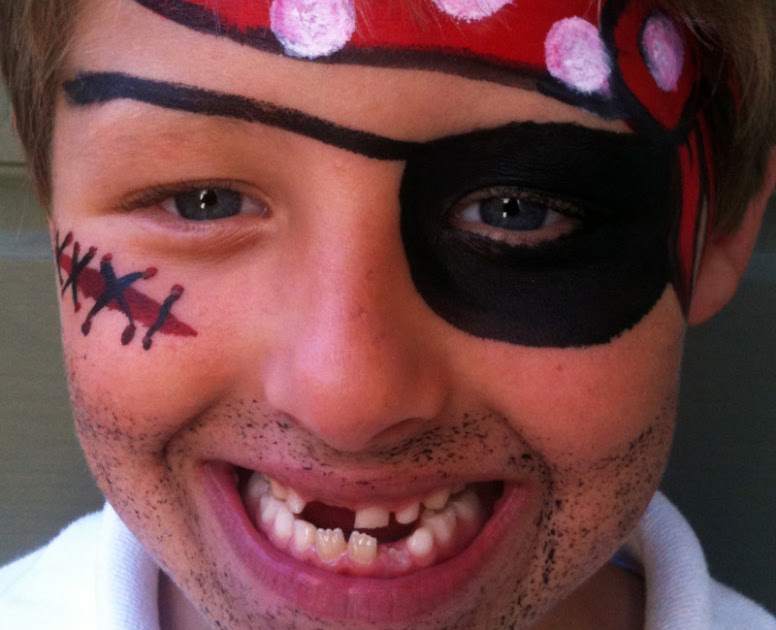 Pirate Face Paint Painters Legend