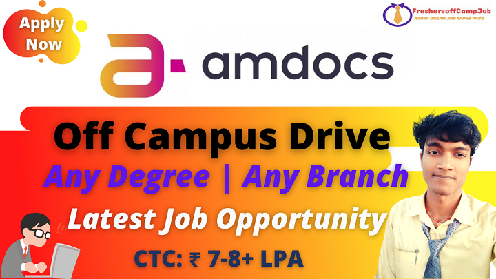 Amdocs Off Campus Recruitment Drive 2021 Hiring For Fresh Fearless