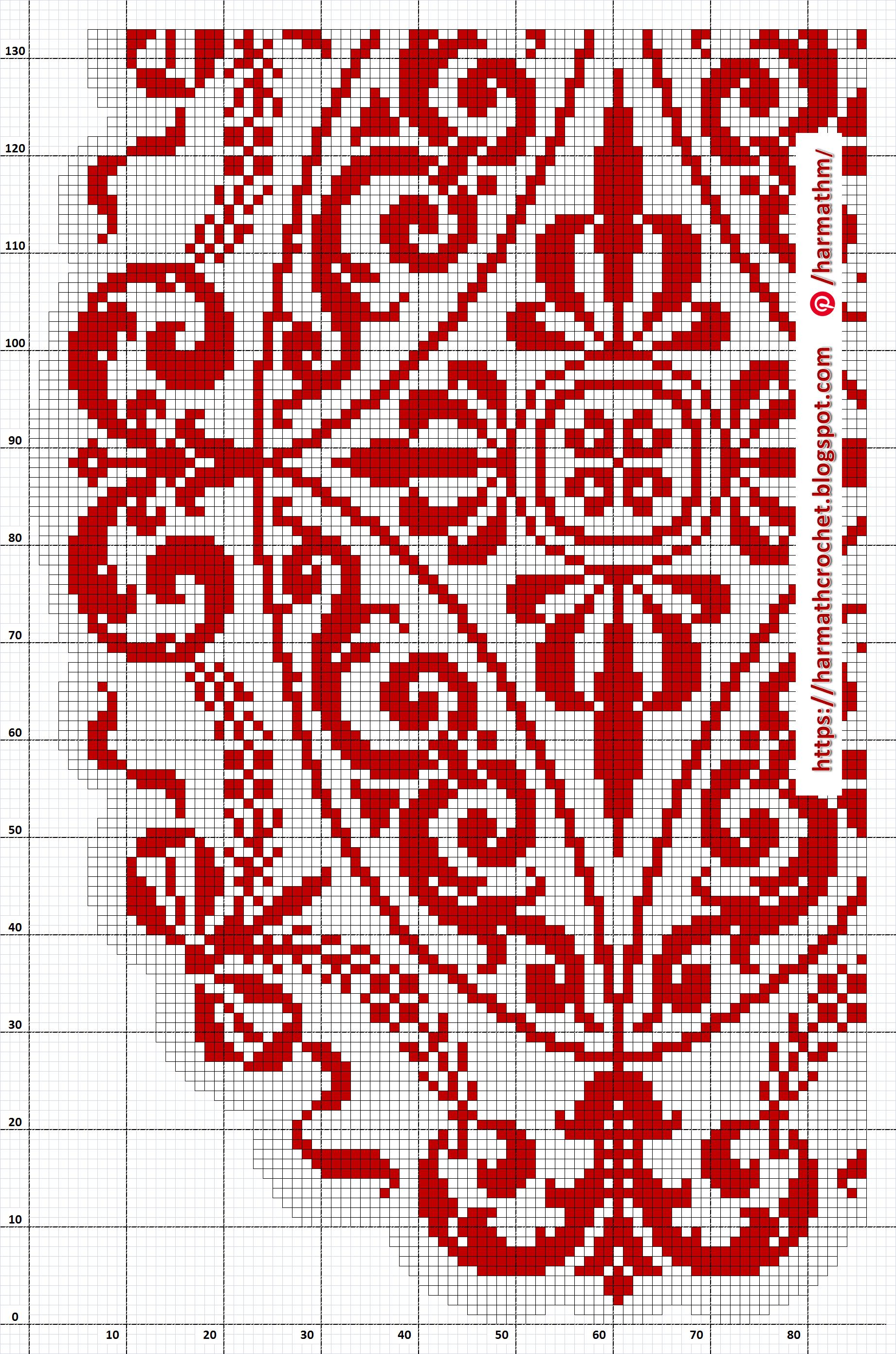 Filet Crochet Patterns Filet Crochet Lace 661