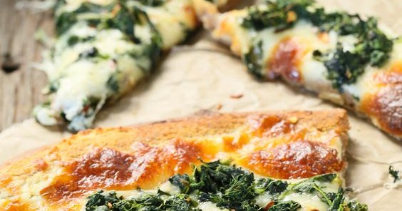 Roasted Garlic Spinach White Pizza Quick And Easy Recipes