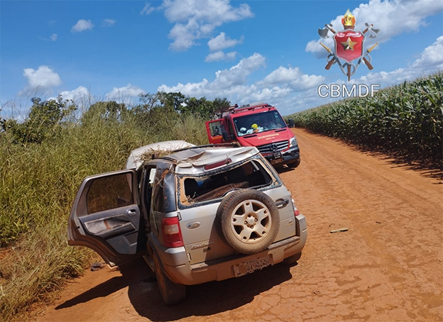 Tragédia Na Estrada Capotamento Em Planaltina Resulta Em óbito Do