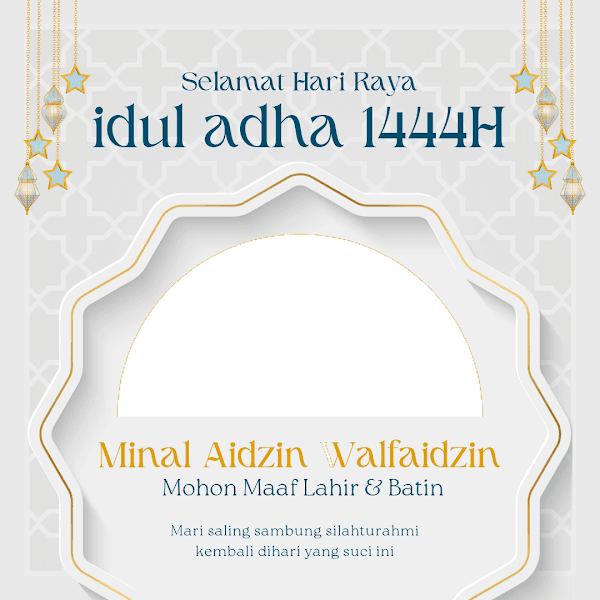 60 Link Twibbon Bingkai Foto Hari Raya Lebaran Haji 20231444 H Idezia