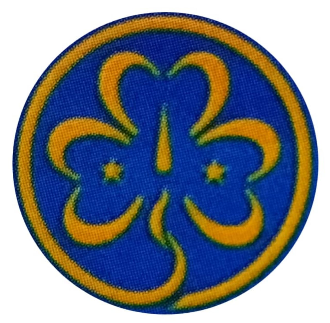 Wagggs World Trefoil World Guide Badge World Association Badge