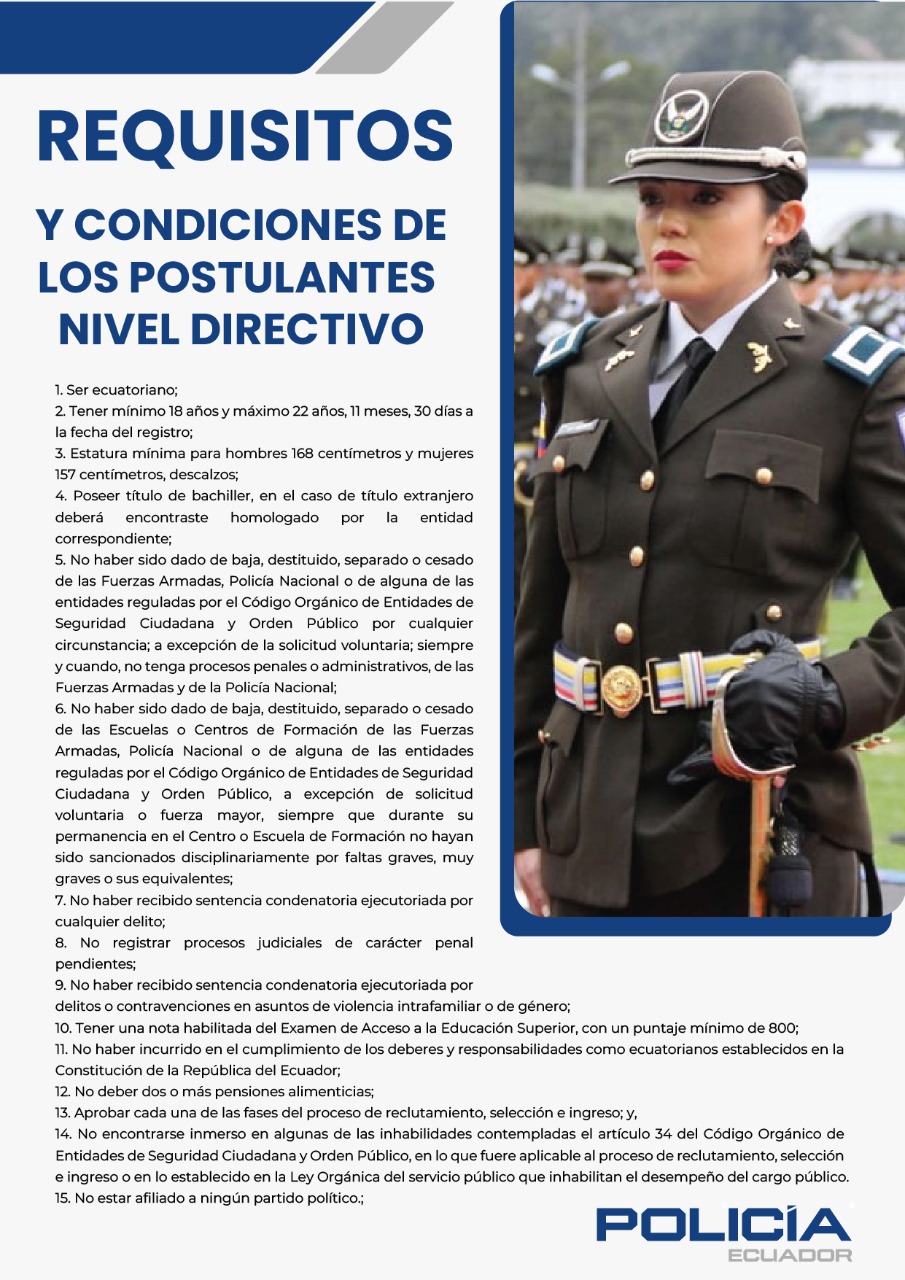 Reclutamientopoliciagobec Policía Nacional Reclutamiento 2023