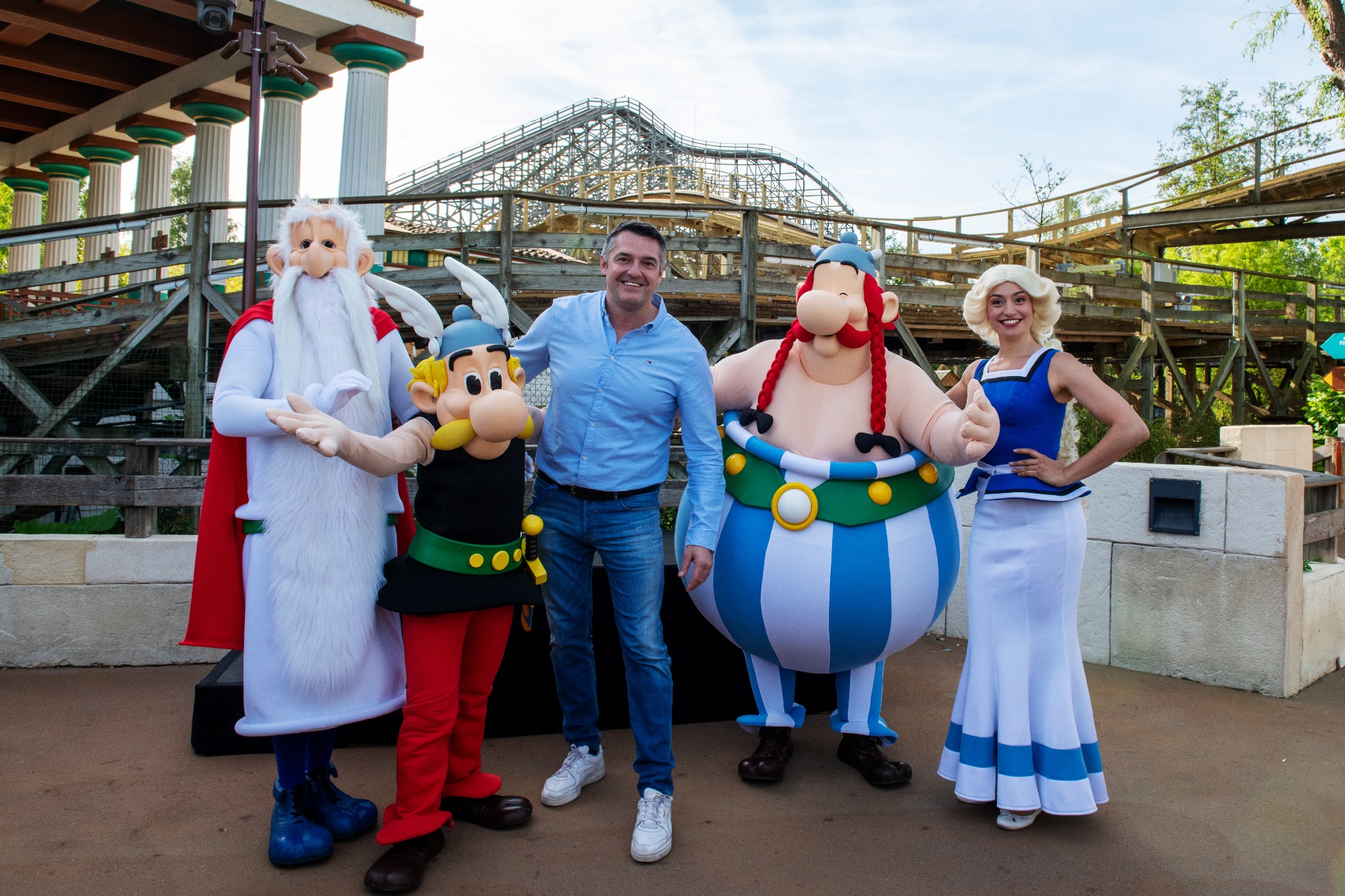 Le Parc Astérix A Inauguré Officiellement La Nouvelle