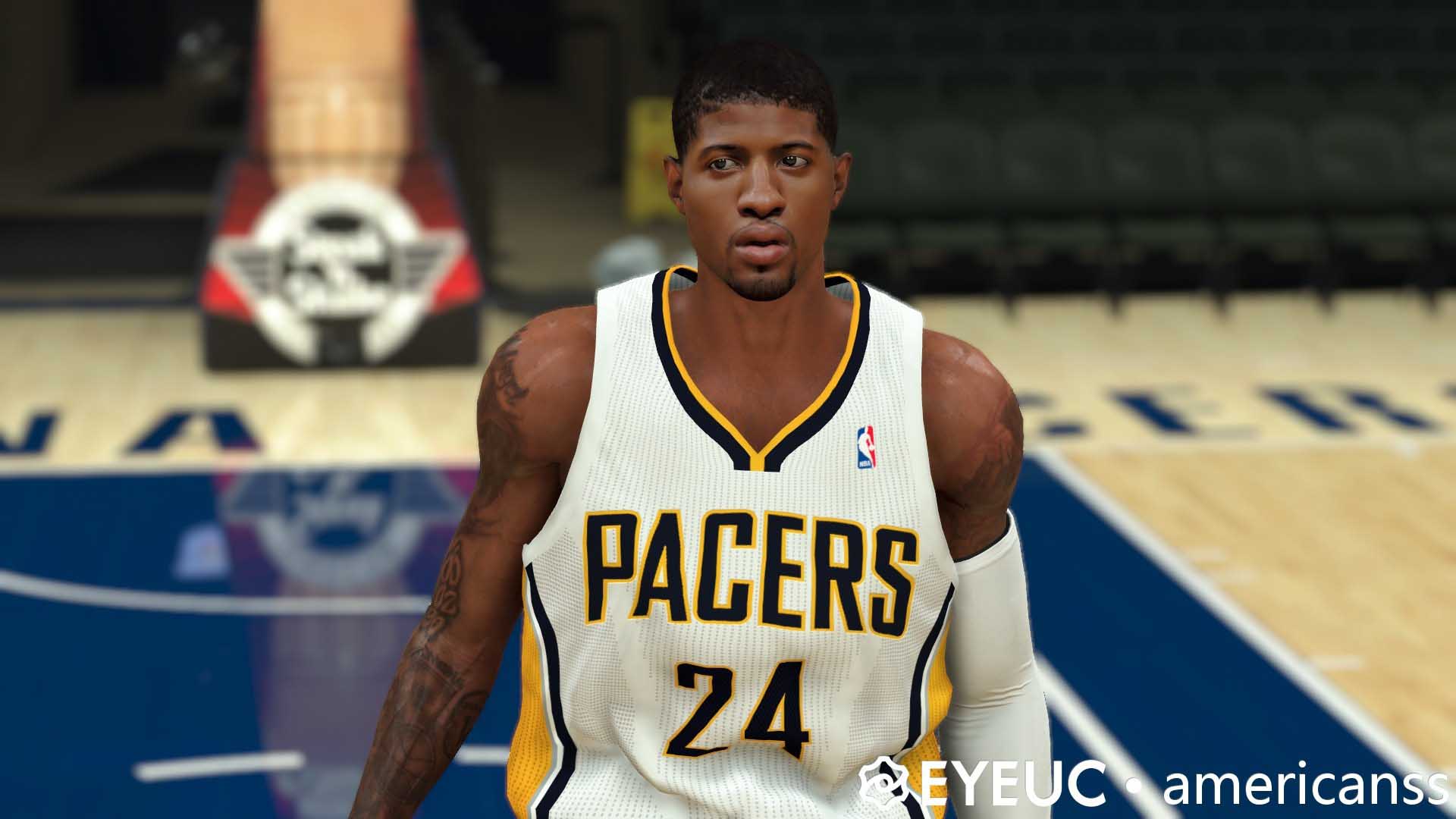 Nba 2k24 Paul George Cyberface And Body Update Pacers Version