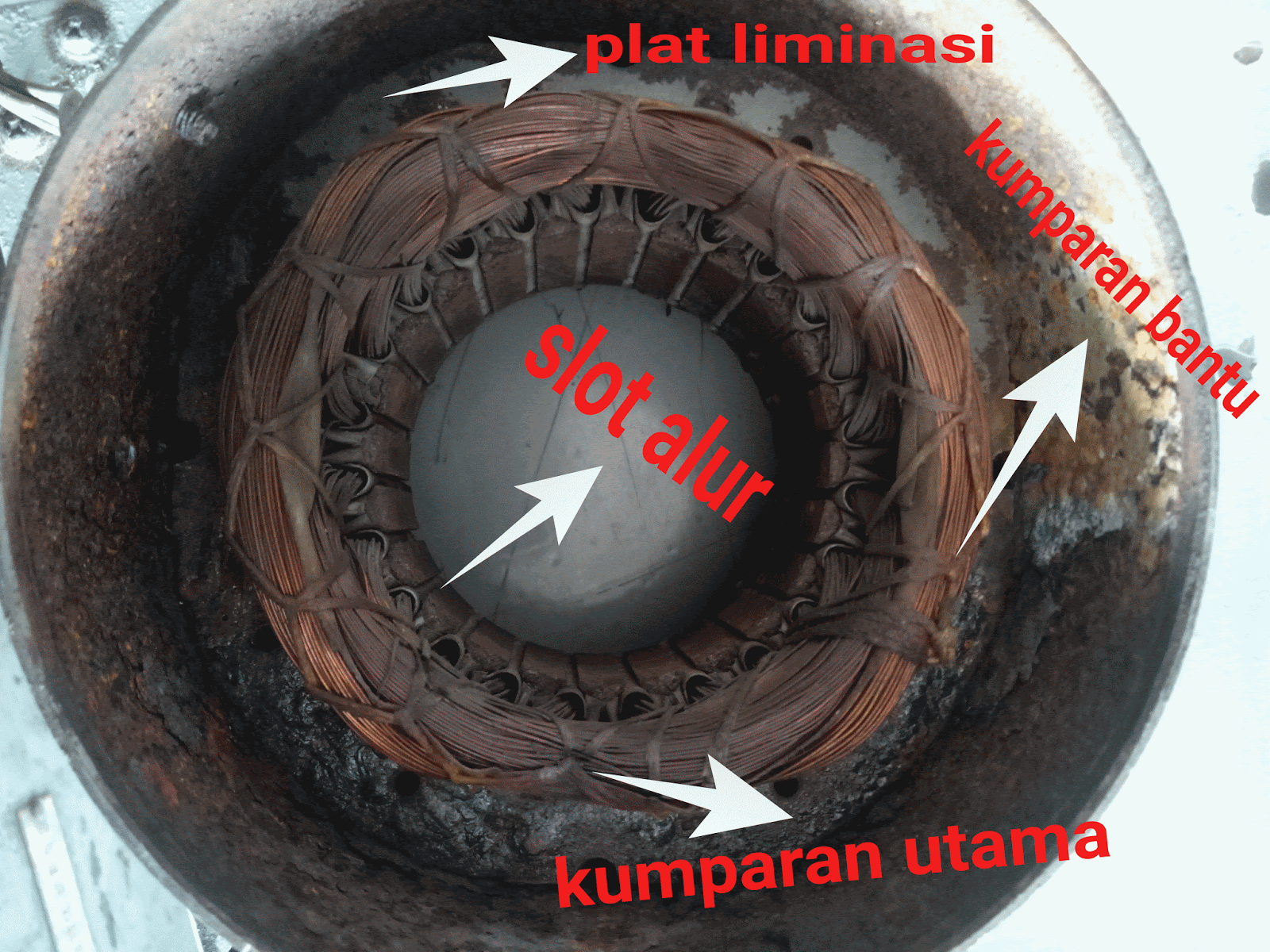 Pengertian Motor Listrik 1 Fasa Phase Teknik Maintenance Workshop