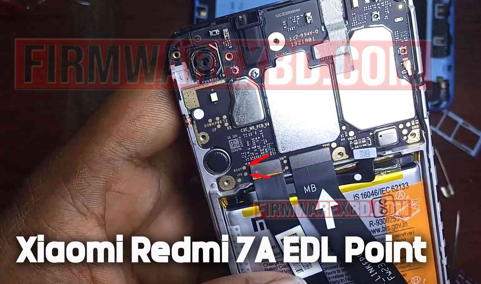 Xiaomi Redmi 7a Edl Point Test Point Reboot To Edl 9008 Mod