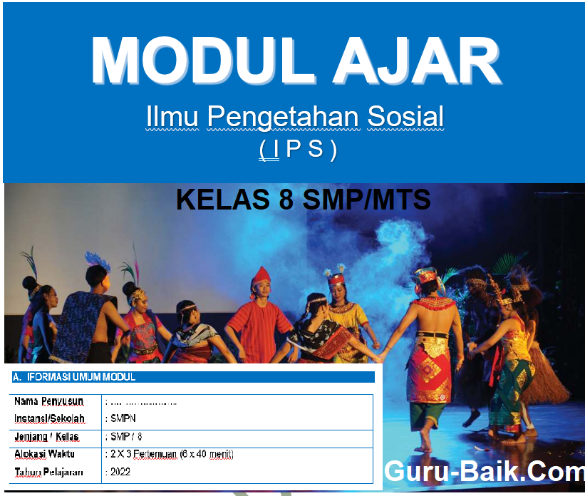 Modul Ajar Kelas 8 Ips Kurikulum Merdeka Imagesee