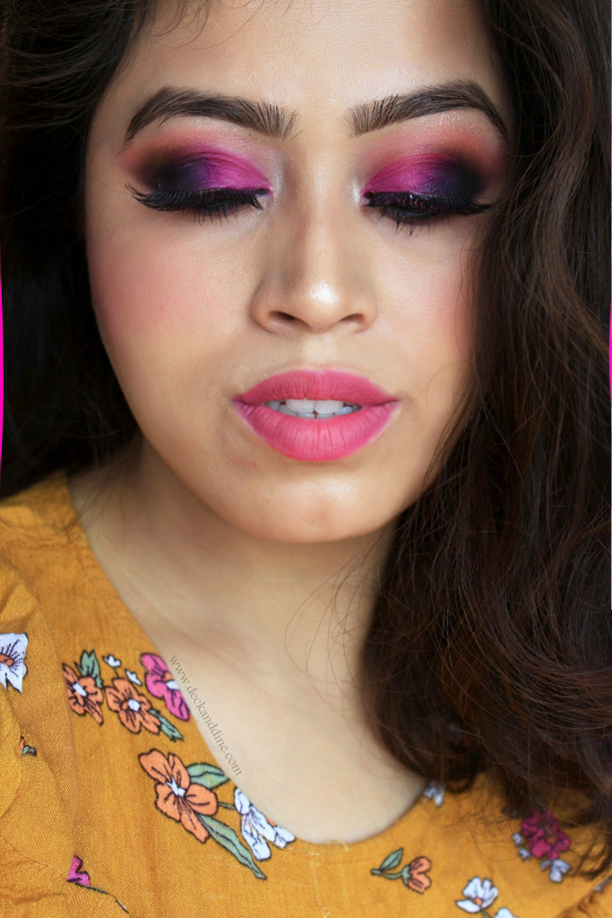 Valentines Day Peppy Pink Smokey Eye Makeup Tutorial Deck And Dine