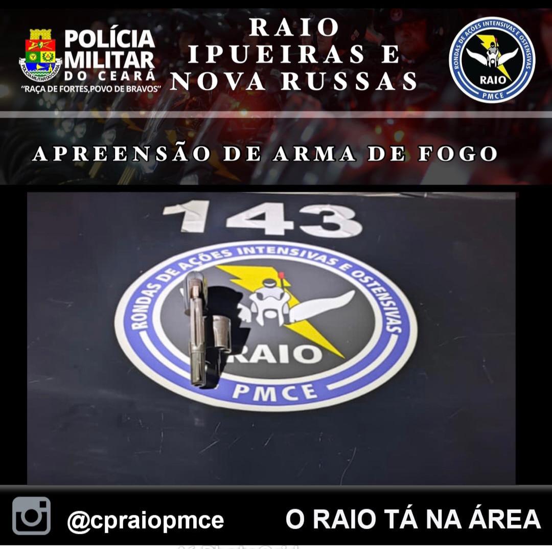 Nova Russas Ce Bpraio Localiza E Apreende Arma De Fogo Que Foi Usada