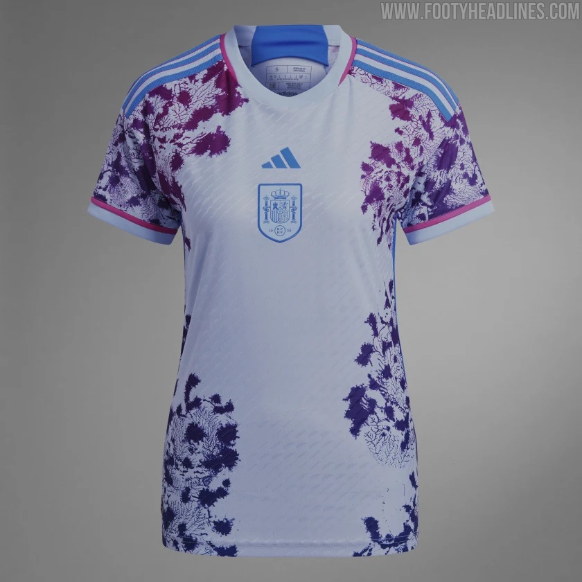 Spain 2023 Womens World Cup Away Kit Released Footy Headlines