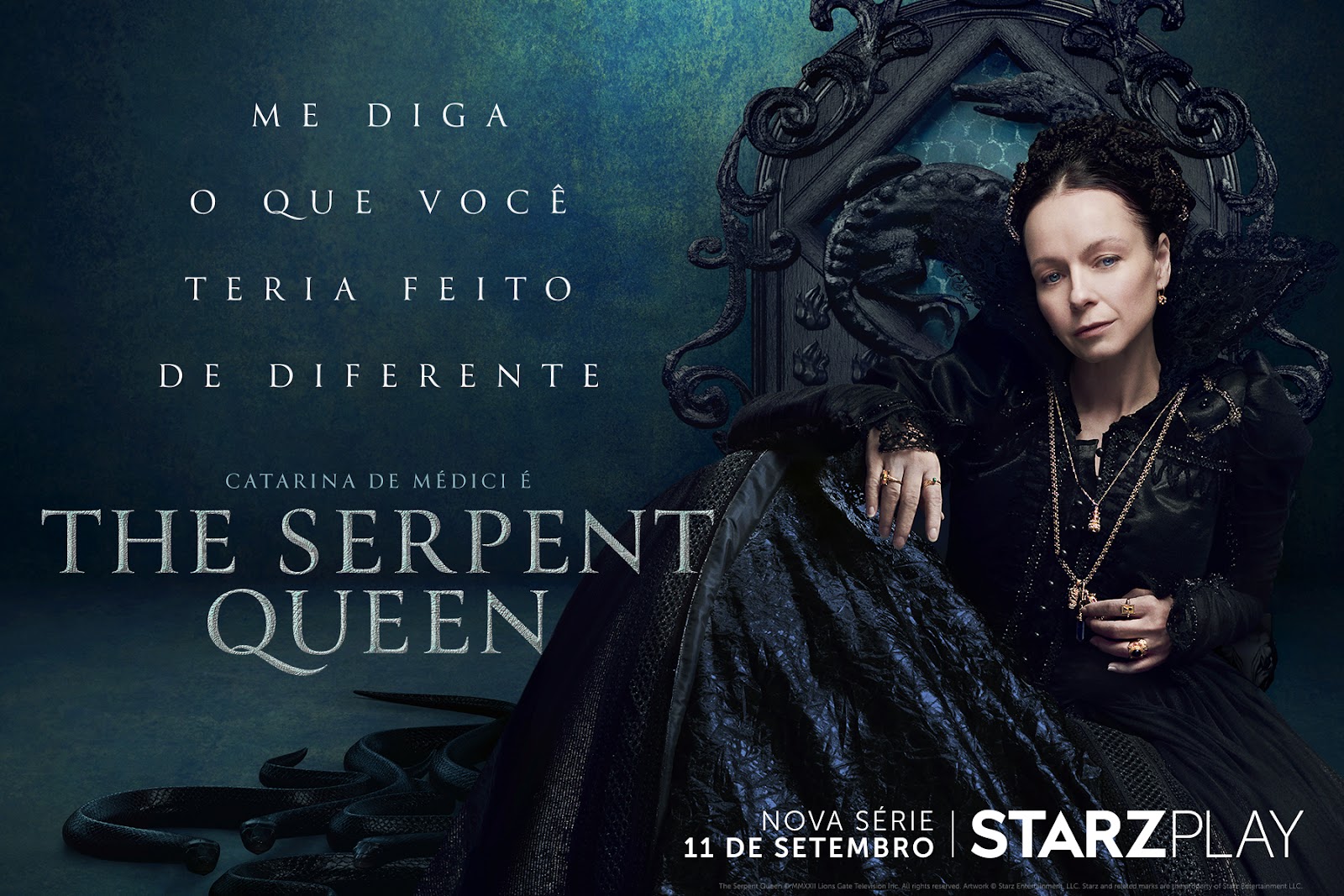 Starzplay Divulga Trailer E Cartaz De The Serpent Queen