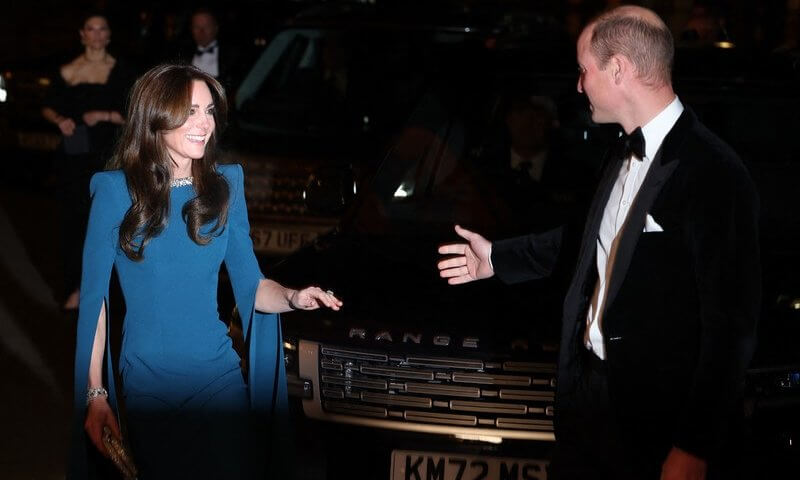 The Prince And Princess Of Wales Attended The 2023 Royal Variety