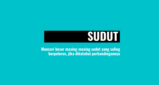 3 Soal Mencari Besar Dua Sudut Berpelurus Jika Diketahui