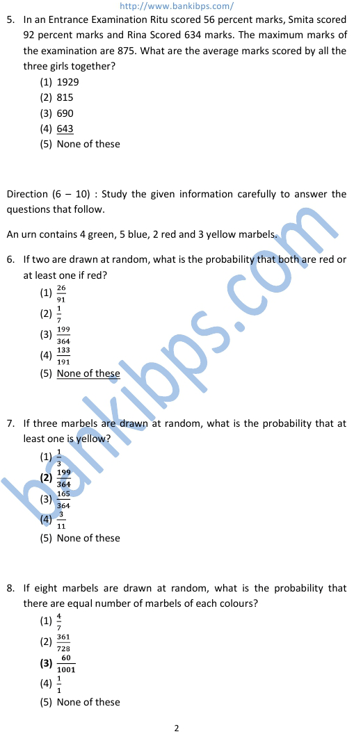 Ibps Po Previous Question Papers With Answers Download