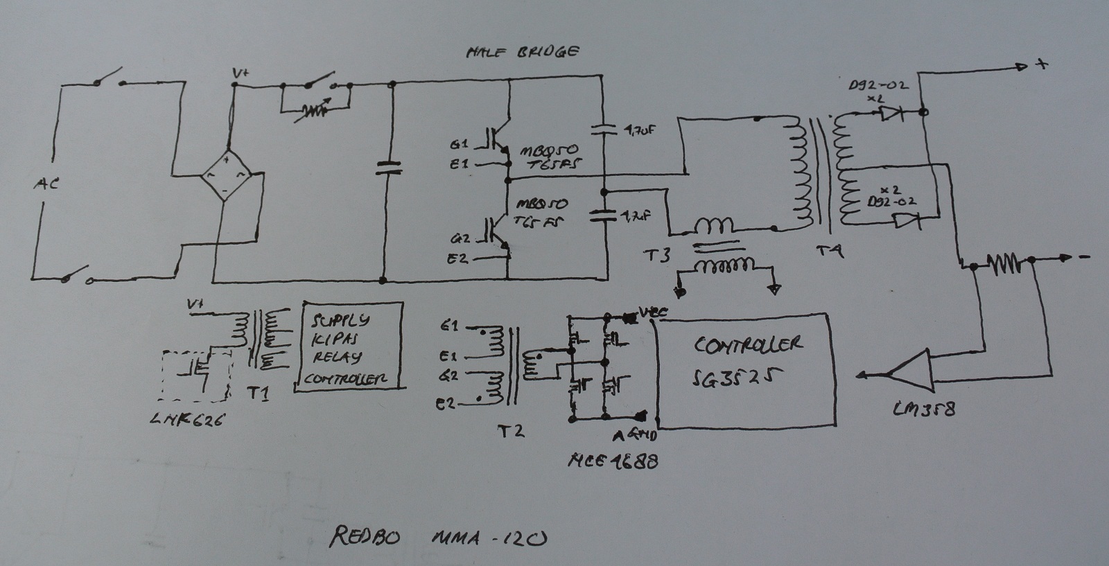 Ide Skema Las Inverter Lakoni Skema Inverter