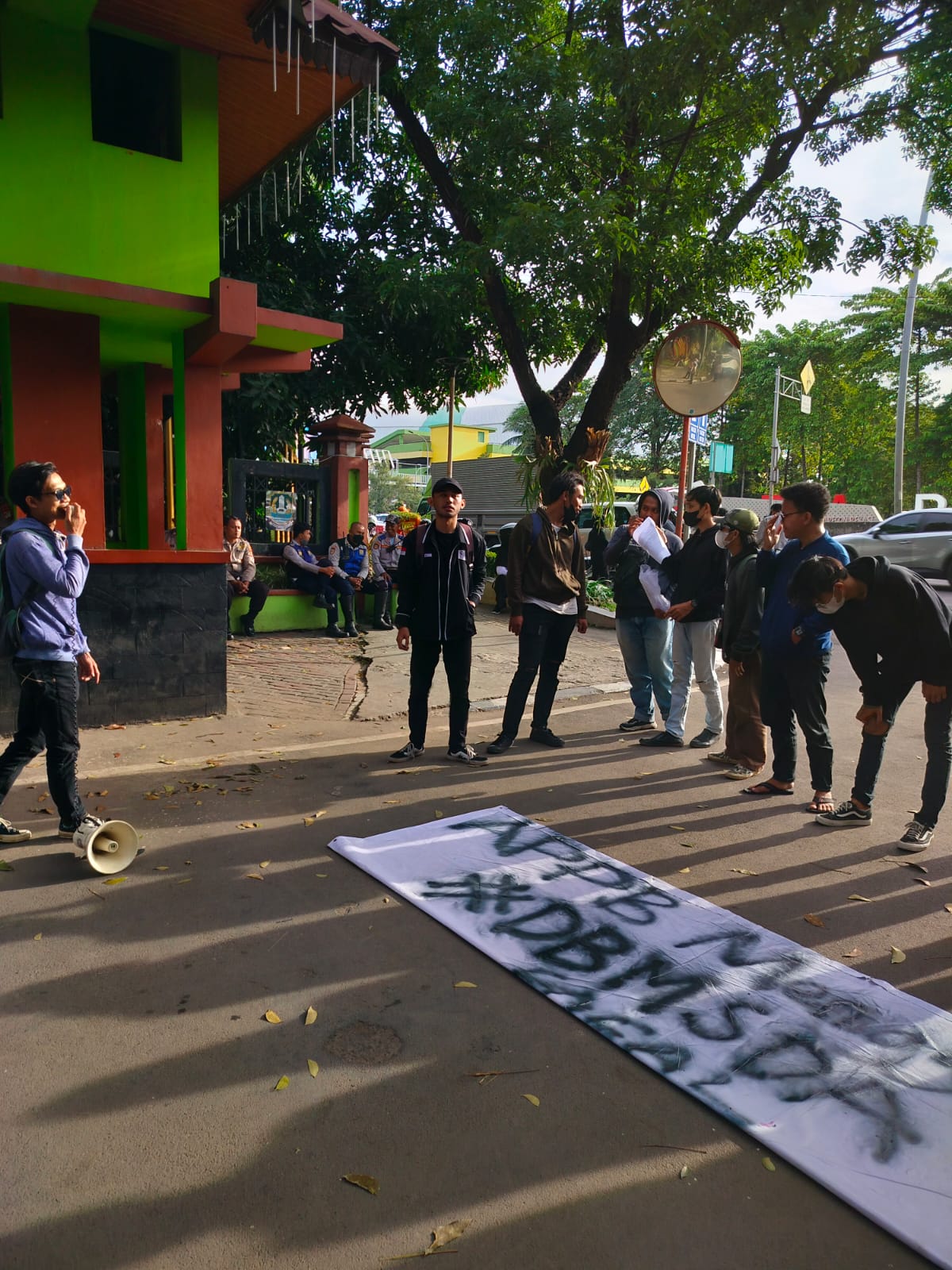 Appb Demo Depan Kantor Dinas Bina Marga Sumber Daya Air