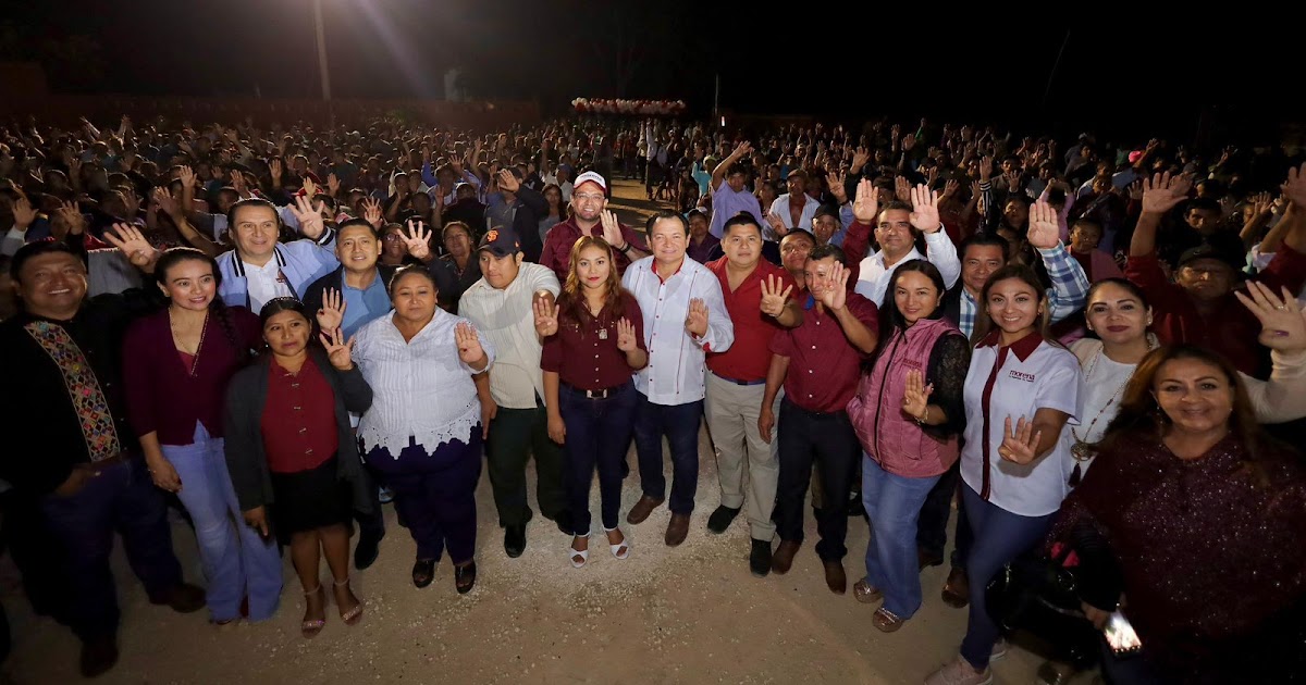 Actividades Del Candidato Para La Gobernatura De Yucatán Período 2024