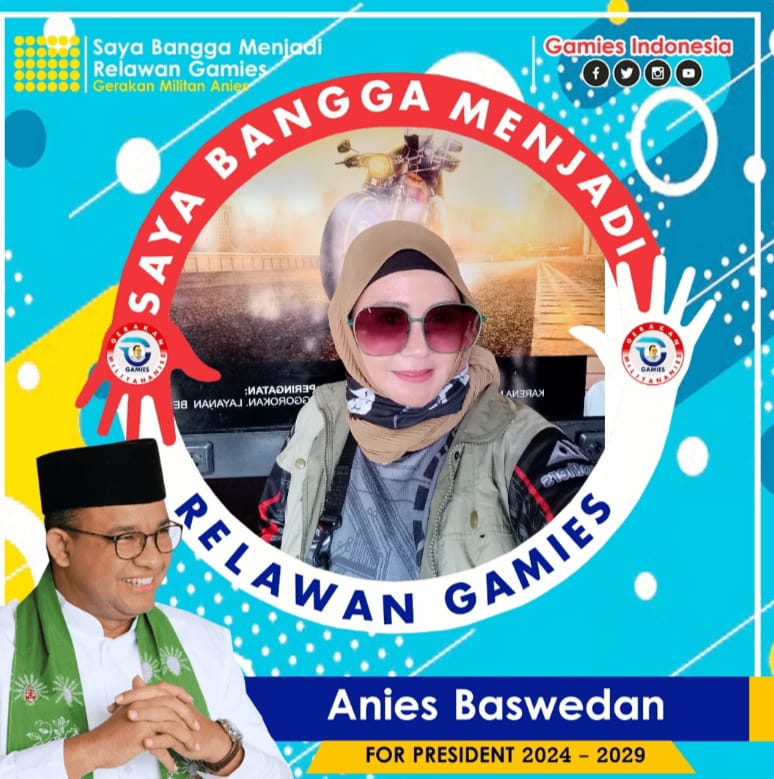 2 Link Twibbon Gamies Gerakan Militan Anies Dengan Desain Yang Unik