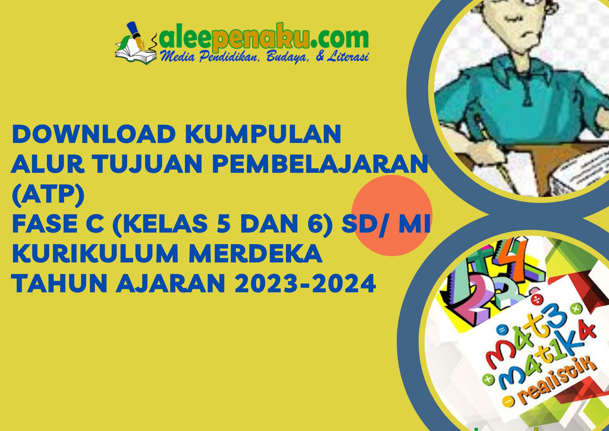 Download Kumpulan Alur Tujuan Pembelajaran Atp Fase C Kelas 5 Dan 6