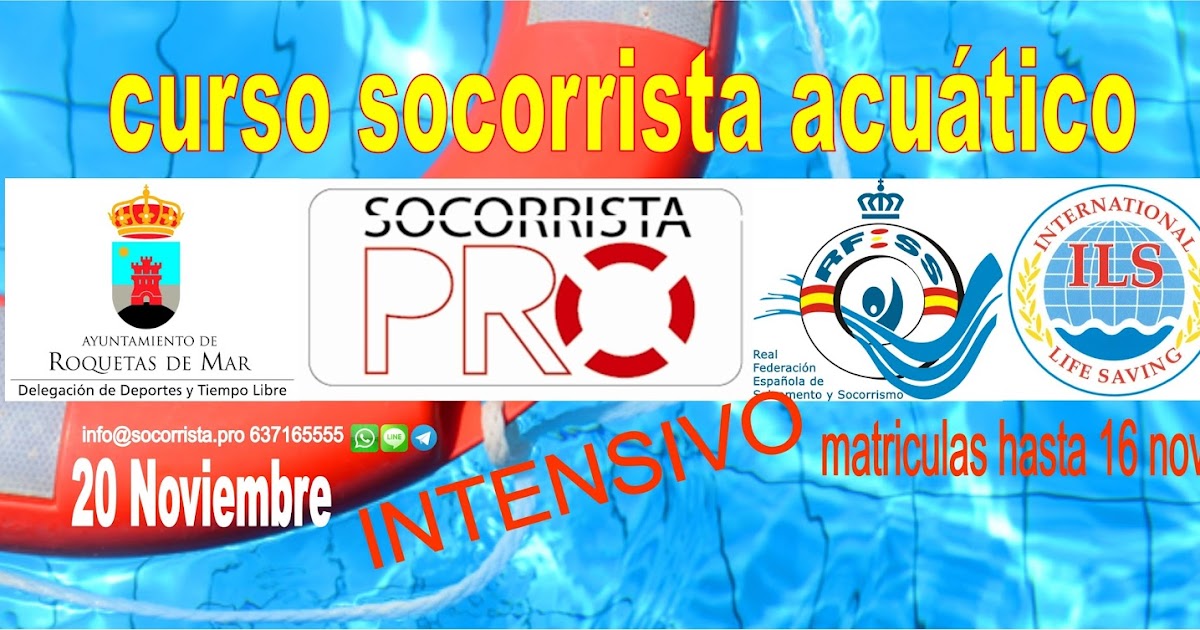 Socorrista Pro Curso Socorrista Roquetas 20 Noviembre 2015