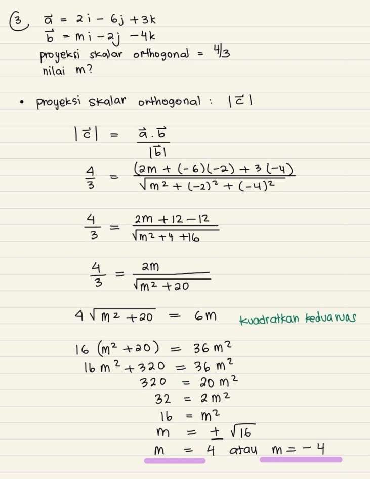 Belajar Happy💖😁 Latihan Soal Perkalian Dua Vektor Matematika Peminatan