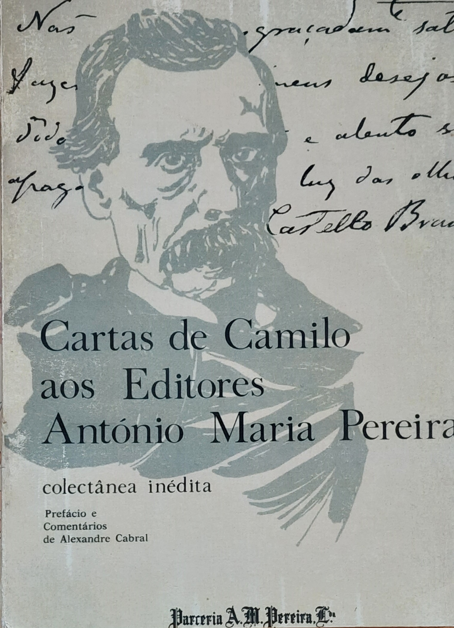 Livraria Alfarrabista Duque Cartas De Camilo Aos Editores AntÓnio