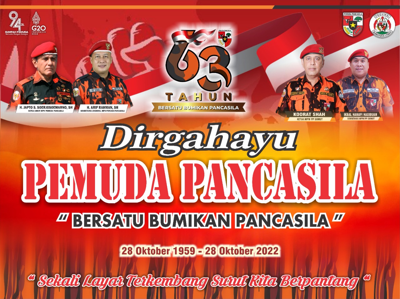 Hut Pemuda Pancasila Ke 63 Tahun Mpw Pp Sumut Gelar Donor Darah Dan