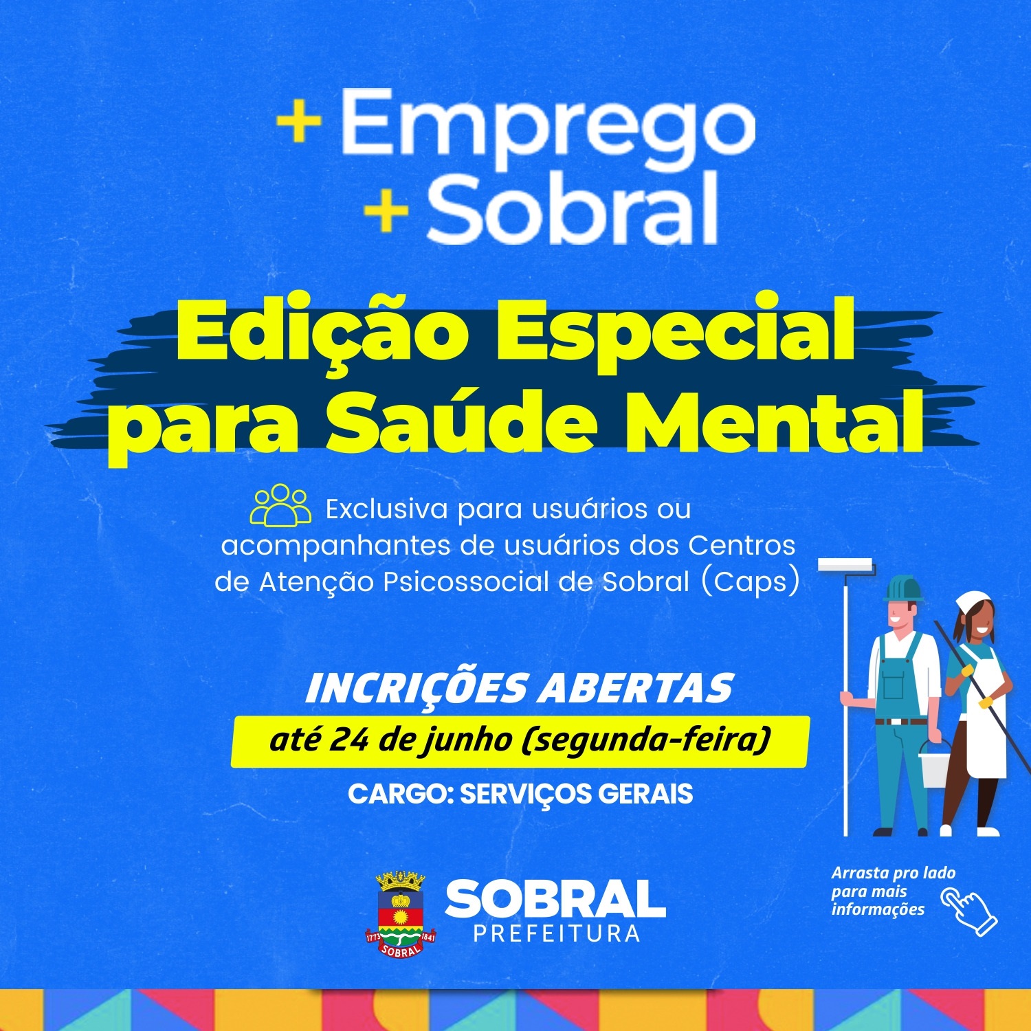 Sobral De Prima Programa Mais Emprego Mais Sobral Abre SeleÇÃo Para