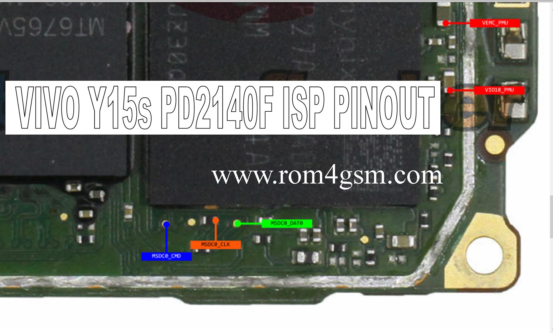 Vivo Y15s Test Point Isp Pinout Screen Lock Frp Solution 41 Off