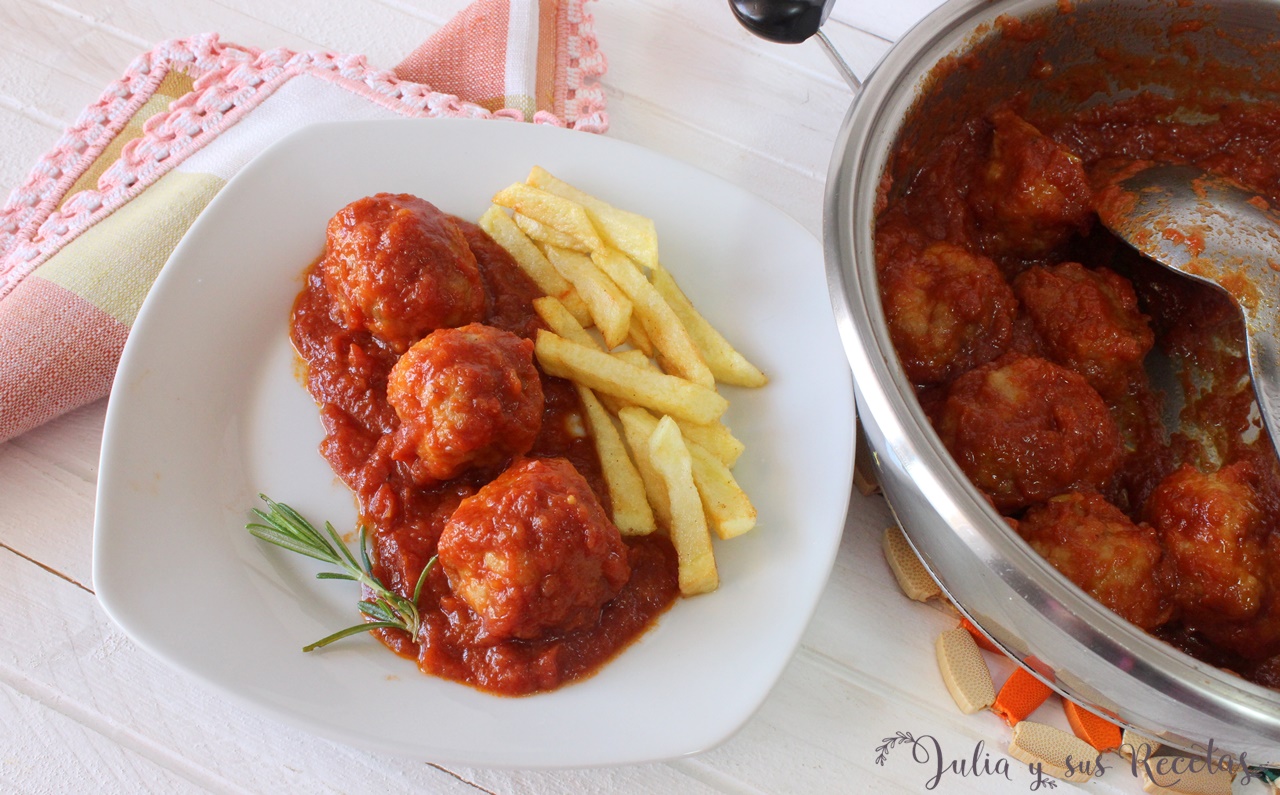 Julia Y Sus Recetas Abóndigas Con Tomate