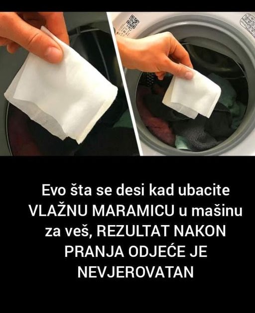 Kako Ovo Ranije Nismo Znali Evo šta Se Desi Kad Ubacite VlaŽnu