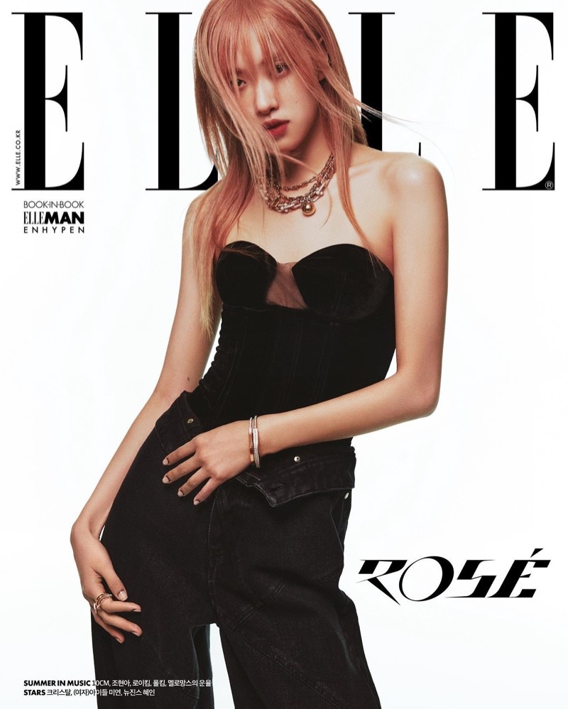 Últimas Tendencias RosÉ De Blackpink Cautiva En Portada De Elle Corea