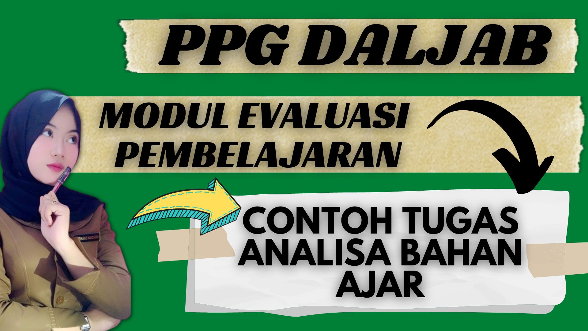 Ppg Daljab Contoh Tugas Resume Modul Evaluasi Pembelajaran Iin Solihin