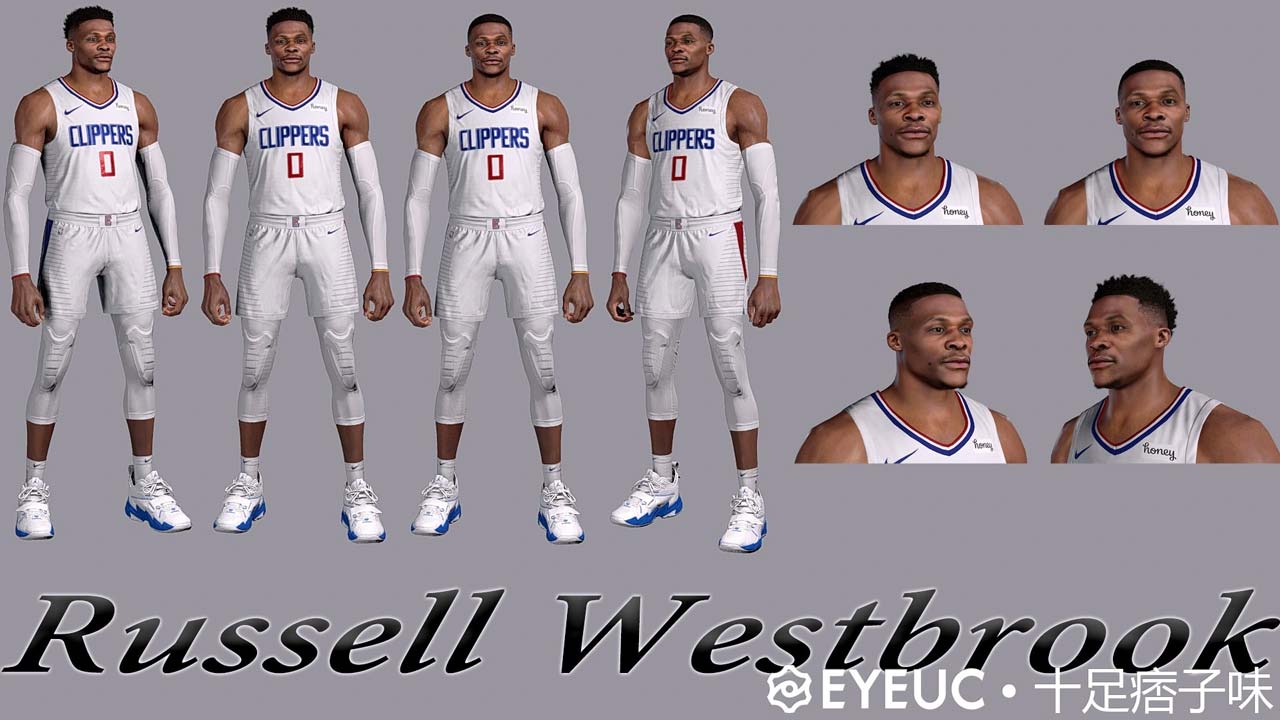 Nba 2k23 Russell Westbrook Cyberface 4 Hairstyles