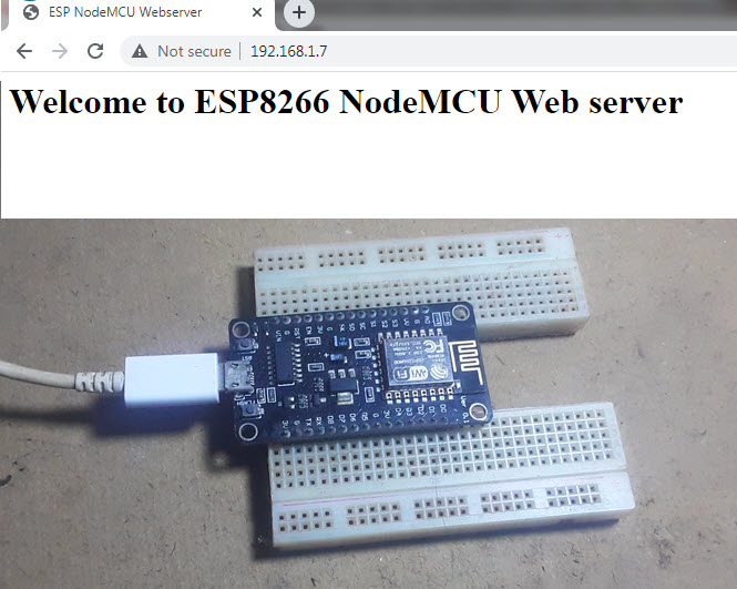 Basic Nodemcuesp8266 Wifi Server Setup Ee Diary