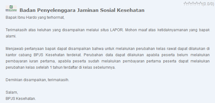 Cara Pindah Kelas Perawatan Bpjs Syarat Dan Prosedur Pasien Bpjs