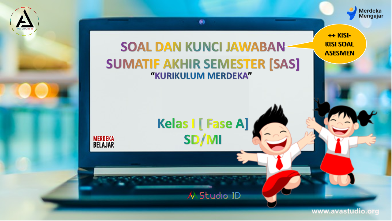 Kumpulan Soal Sumatif Akhir Semester Sas Kelas 1 Fase A Kurikulum