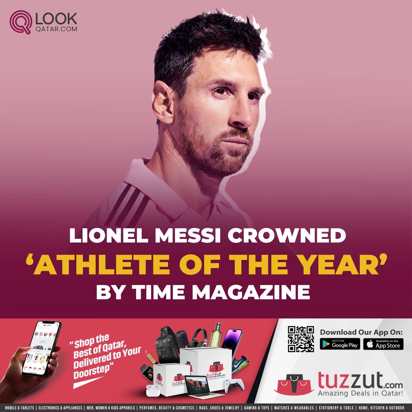 Lionel Messi Crowned Athlete Of The Year By Time Magazine