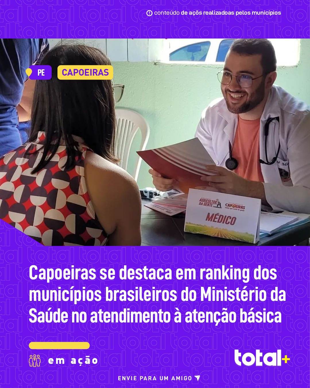 Capoeiras Fica Em Primeiro Lugar Em Ranking Do MinistÉrio Da SaÚde