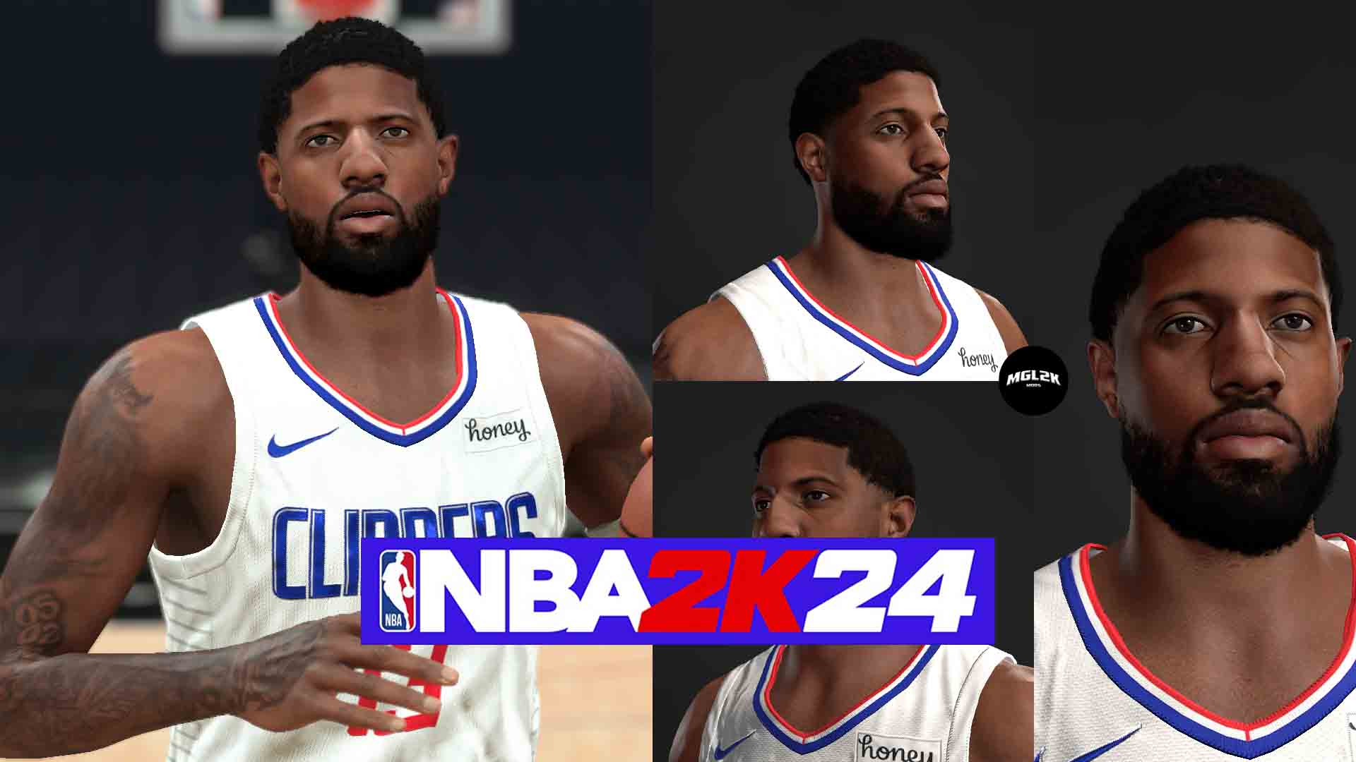 Nba 2k24 Paul George Cyberface And Body Update