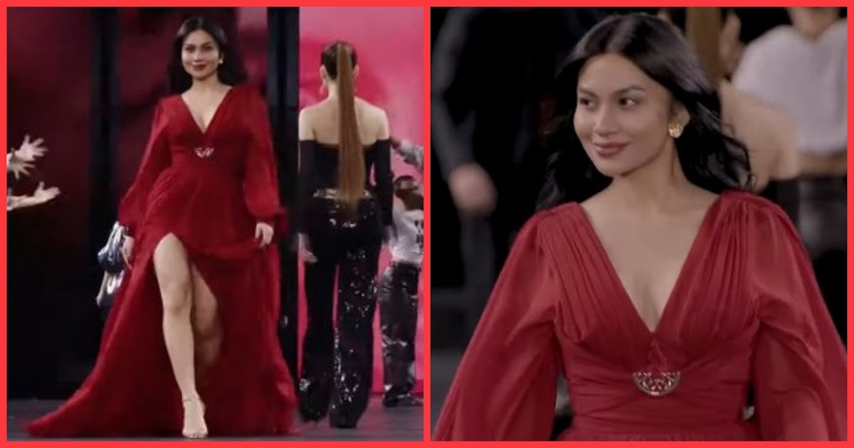 Potret Ariel Tatum Melenggang Anggun Di Atas Runaway Paris Fashion Week