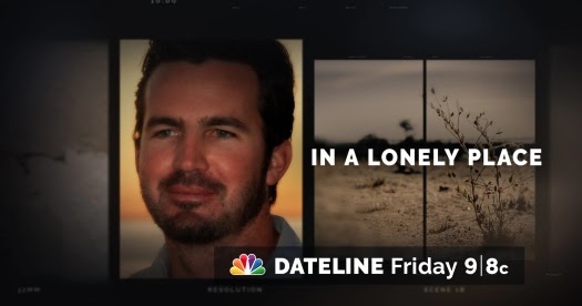 Roscoe Pond The Dateline Episode In A Lonely Place Hits 233 Tv