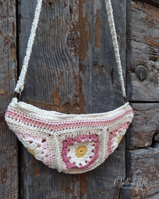 Riñonera Con Grannys En Crochet Mi Versión Manualidades