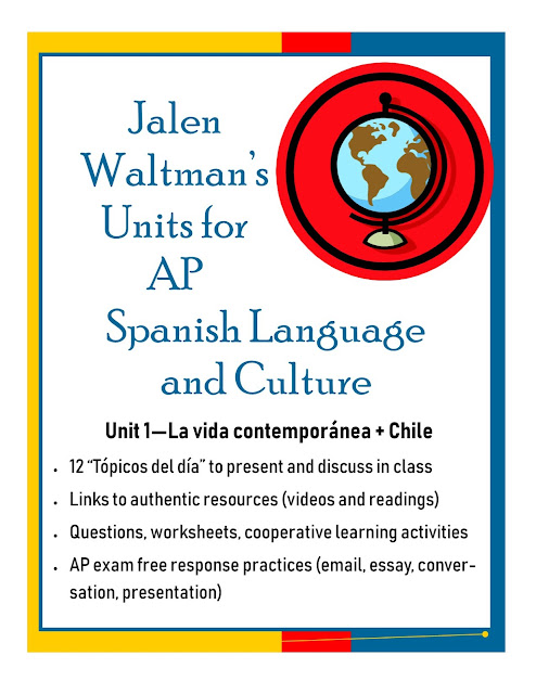 Jalen Waltmans Complete Spanish Lesson Plans Jalens Spanish 4 And Ap