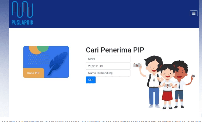 Cek Pip Kemdikbud Go Id 2023 Login Edukasi Guru