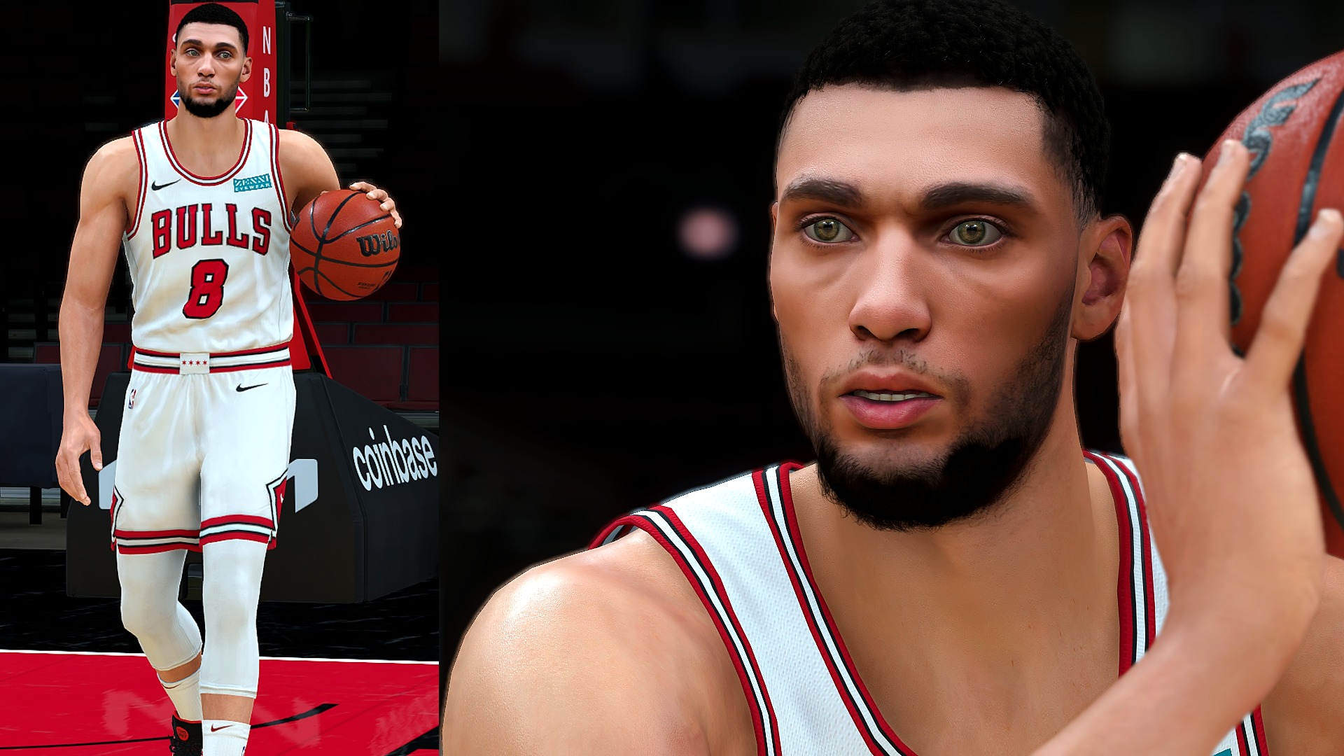 Nba 2k23 Zach Lavine Cyberface And Body Update V2 By Drian9k