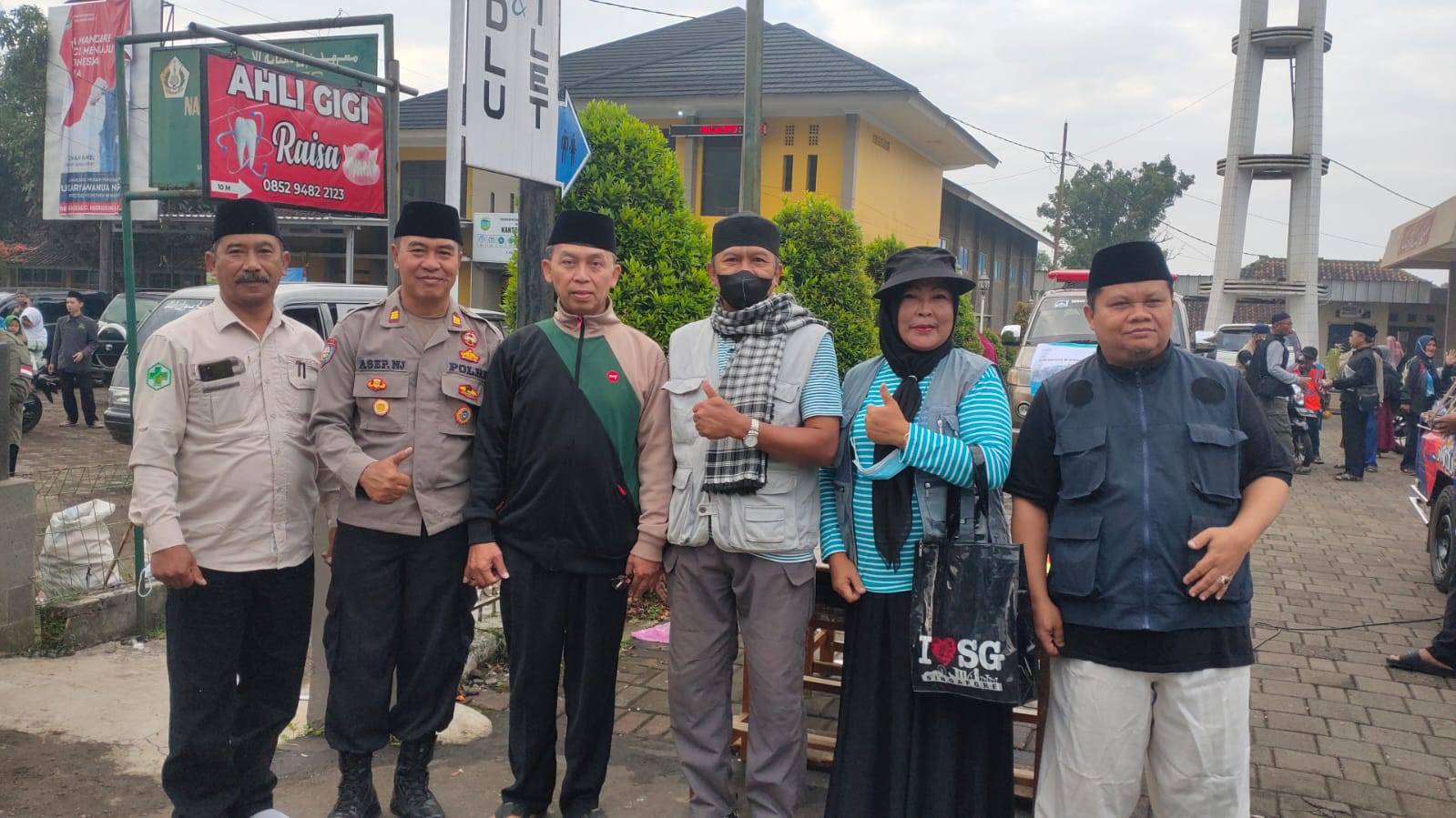 Dalam Rangka Menyambut Bulan Suci Ramadhan 1444 H Jajaran Polsek