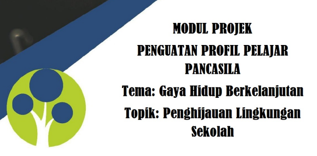 Modul P5 Fase D Tema Gaya Hidup Berkelanjutan Penghijauan Lingkungan